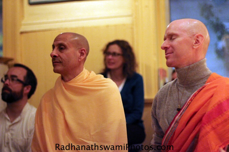 Radhanath Swami at the Broome Street Temple, NYC | Radhanath Swami Photos